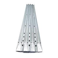 China ISO9001 2008 Certified Hot Dipped Galvanized W Beam Guardrail for Highway Protection for sale