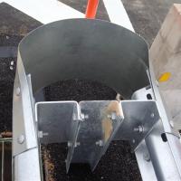 China Q235 Q345 W Beam Highway Guardrail End Wings Steel Buffer End for Straight Barrier for sale