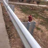 China Hot Dipped Galvanized Anti-Collision Guardrail Traffic Barrier Ideal for Road Safety for sale