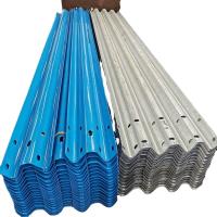 China Highway Road Traffic Safety Steel Corrugated W Beam Barrier with ISO Certification for sale