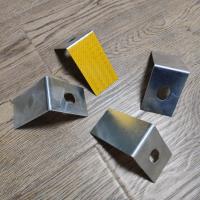 China High Visibility Aluminum Guardrail Reflector Suitable for Various Weather Conditions for sale