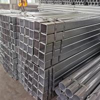 China 4x4 Galvanized Square Pipe Metal Fence Post for Traffic Road Barrier at Affordable for sale