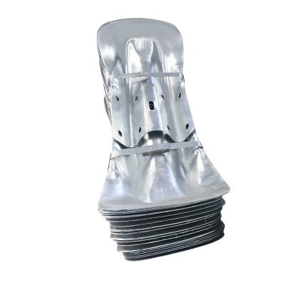 China Q235 Q345 Galvanized Highway Guardrail Fishtail End for Anti-corrosion Steel Barrier for sale