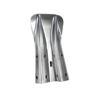 China Road Traffic Safety Stainless Steel 2 Bending Guardrail Fishtail End and Affordable for sale