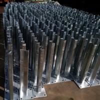 China Galvanized Powder Coated Highway Guardrail Part Barrier Z Post with Anti-Corrosion Coating for sale