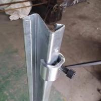 China Galvanized Powder Coated Highway Guardrail Part Barrier Z Post with Anti-Corrosion Coating for sale