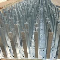 China Traffic Road Steel Barrier H Newel Post Made in with Hot Dipped Galvanized Coating for sale