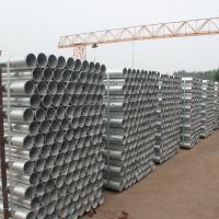 China Roadway Safety Galvanized Steel Round Newel Post with Anti-corrosion Coated Treatment for sale