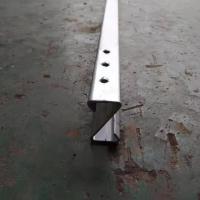 China Galvanized Traffic Road Steel Barrier Aashto M180 Standard Z Post with Powder Coating for sale
