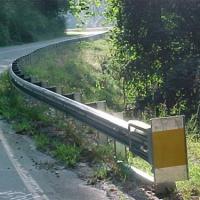 China Highway Curved Bending Guardrail Galvanized Steel Road Barrier for Traffic Safety for sale