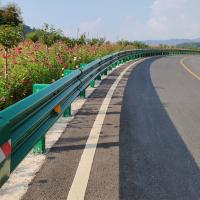 China Anti-corrosion W Beam Highway Guardrails with Road Traffic Safety and Curved Bending for sale