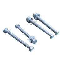 China Anti-Terrorism Traffic Barrier Road Bolt and Nut ISO Certified Guardrail Accessories for sale