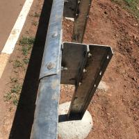 China Road Traffic Safe Hot Dipped Galvanized Metal Steel Fence U Post for Highway Guardrail for sale
