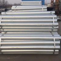 China Roadway Safety Steel Guardrail Round Post with Anti-corrosion Treatment for sale