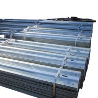 China Roadway Safety Zinc Coated Steel Barrier with ISO 9001 and ISO 14001 Certification for sale