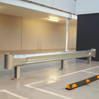 China S235jr Steel Galvanized Highway Guardrail Traffic Barrier for Road Protection System for sale