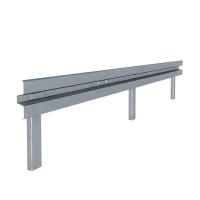 China Customized Size W Beam Aashto M180 Galvanized Steel Highway Guardrail for Road Safety for sale