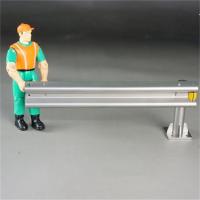 China Customized Size W Beam Aashto M180 Galvanized Steel Highway Guardrail for Road Safety for sale