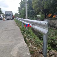 China Galvanized Anticollision Steel Corrugated Highway Guardrail Traffic Barrier for Protection for sale