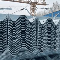China Customized Zinc Coating Straight Steel Highway Guardrail for Ethiopia Costa Rica Q235 Q345 for sale