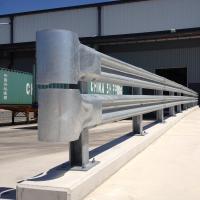 China Anti-corrosion Galvanized Crash Barrier Manufactured in for Ukraine and Mongolia for sale