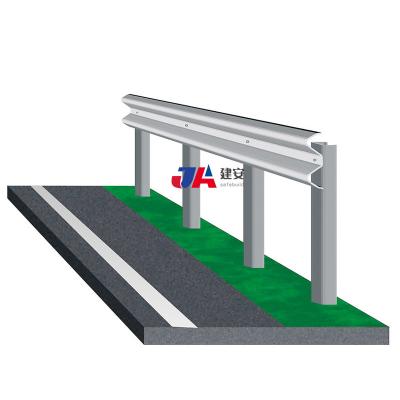 China Highway Guardrail Traffic Barrier with AASHTO M-180 Standard and Customized Color Option for sale
