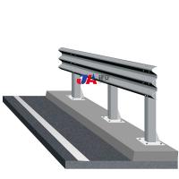 China CE/BV/ISO 9001/ISO14001/ISO 18001 Certified Galvanized Steel Post for Highway Guardrail for sale