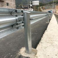 China CE/BV/ISO Certified Safety Q235B Q345B Steel Highway Guardrail for Roadway Protection for sale