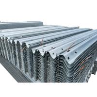 China Hot Galvanized W Beam Guardrail Crash Barrier for Highway Traffic Safety on Roads for sale