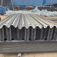 China Roadway Safety Zinc Coating Q345B Highway Guardrail Traffic Barrier Exported to Africa for sale