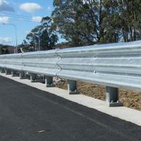 China Hot Dippe Galvanized Q345 SJ345R U Type Steel Fence Spacer Block W Beam Highway Guardrail for sale