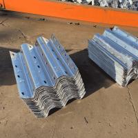 China Customized Color Zinc Coated Corrugated Highway Guardrail With Bridge Terminal End For Highway for sale