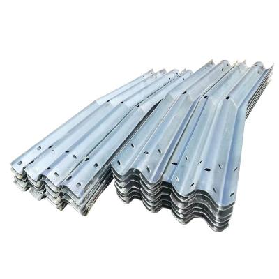 China S235jr Highway Guardrail Traffic Barrier with Anchor Terminal End For Road Safety for sale