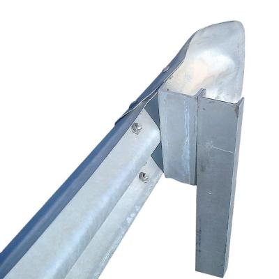 China Customized Color Q235 Q345 Steel Highway Guardrail U Type Steel Fence Post for Africa for sale