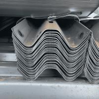 China AASHTO M-180 Standard Galvanized Steel Corrugated Beam Highway Guardrail Systems Post and Spacer for sale