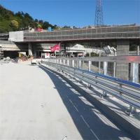 China Q345 SJ345R Galvanized Steel Three Beams Guardrail System for Highway Road Safety for sale