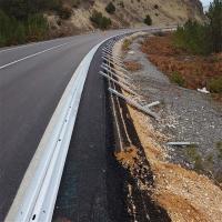 China Galvanized Steel Highway Safety Guardrail Traffic Crash Barrier for Customer Requirements for sale