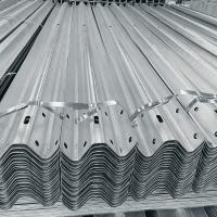 China Roadway Safety Used Highway Guardrail Zinc Coating 550-600g/m2 Hot Dipped Galvanized for sale