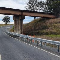 China Highway Safety Barrier Galvanized Steel W Beam Guardrail with Customized Zinc Coating for sale