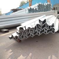 China ISO9001 2008 Approved Hot Rolled Aashto Standard Steel Sigma Post For Highway Guardrail for sale