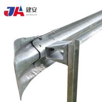 China Highway Guardrail End Wings Steel Fishtail Terminal End Customized for Q235 Q345 for sale