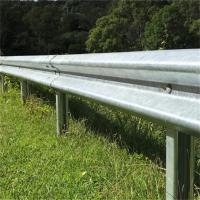 China Customized Hot Dip Galvanized Steel Traffic Barrier Highway Guardrail Color Coated Q235 for sale
