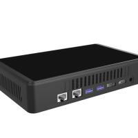China Dual Network Ports Touchscreen Mini PC SSD Hard Drive Mini Pc Win 11 Pro Portable for sale