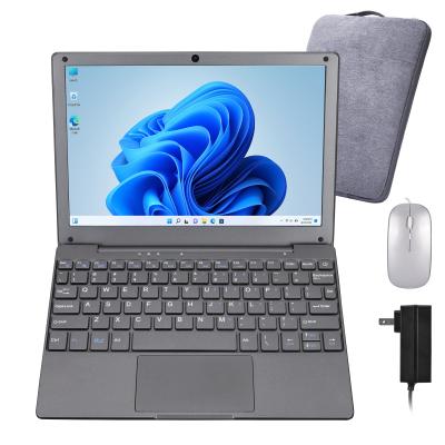 China 10.1 Inch Laptop with Intel Celeron N4020 CPU 8GB RAM 128GB SSD Dual Screen Built-In Camera Windows 11 Pro 0.93KG US/EU Plug for sale