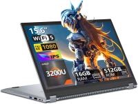 China Touchscreen Windows Laptop Computer 15.6 Inch AMD 3200U 16GB RAM 1TB SSD for sale