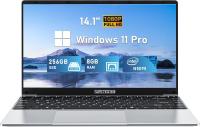 China 14 Inch Gaming Laptop Computer Windows 11 Pro 8GB RAM 256GB SSD FHD 1920 X 1080 for sale