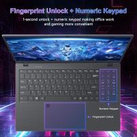 China 15.6 Inch Business Laptop Computer LPDDR5 12GB RAM 512GB ROM Intel N95 Processor 3.4GHz for sale