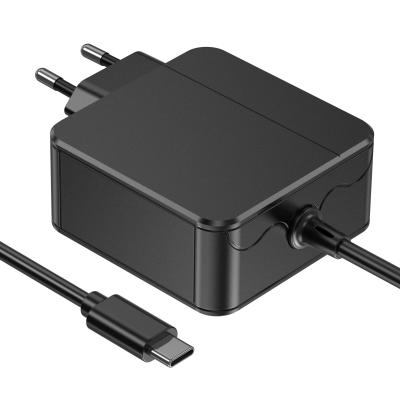 China 65W PD Phone Fast Charger With Cable High Efficiency And Safety Operation for sale