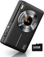 China 2.8inch Screen FHD Digital Camera 44MP 1080P Point And Shoot Camera Continuous Shooting for sale