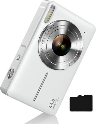 China 32GB SD Card 1080P Digital Camera Anti Shake Portable Compact Point And Shoot Camera for sale